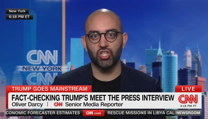CNN's Oliver Darcy LASHES OUT at NBC's Welker for Trump Interview | Newsbusters